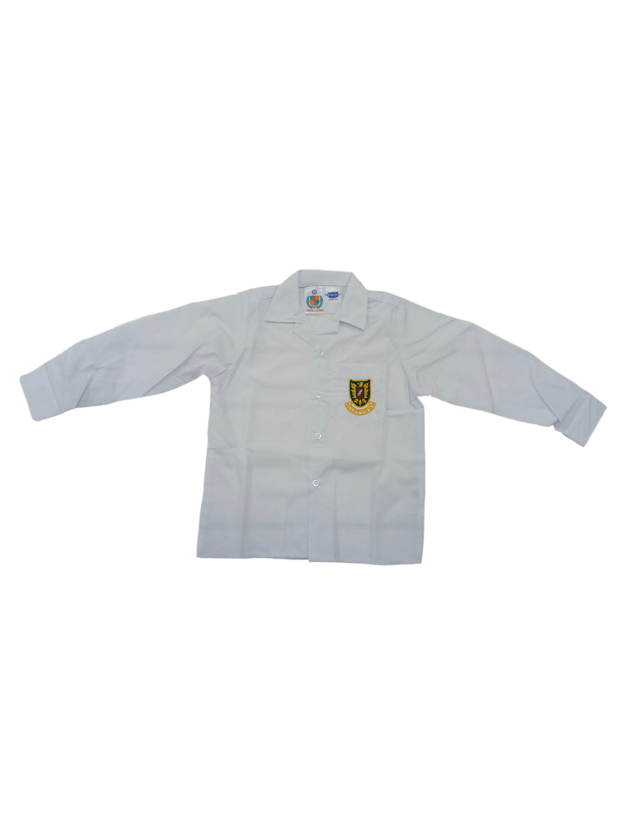 Cliffview Primary Long Sleeve Shirt (2pack) – schoolandleisure