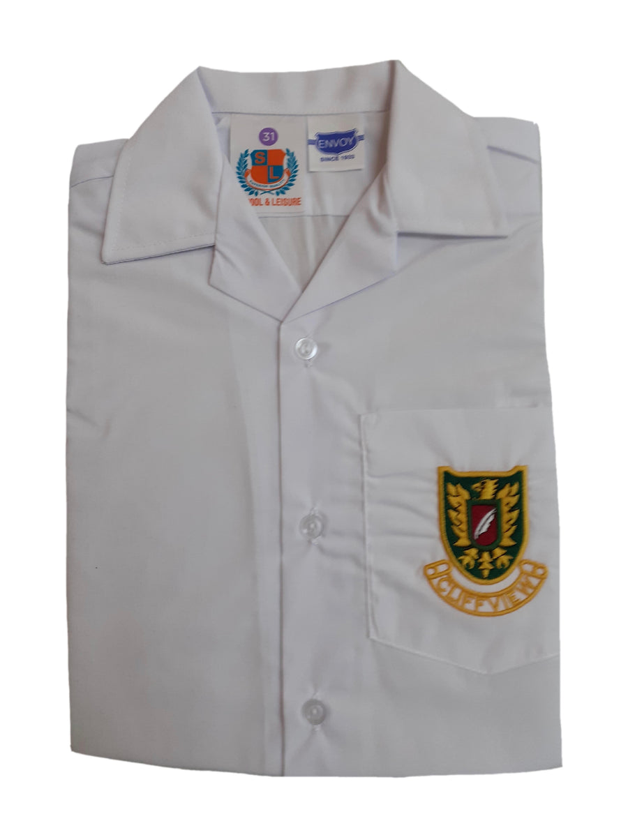 Cliffview Primary Short Sleeve Shirt (Double Pack) – schoolandleisure
